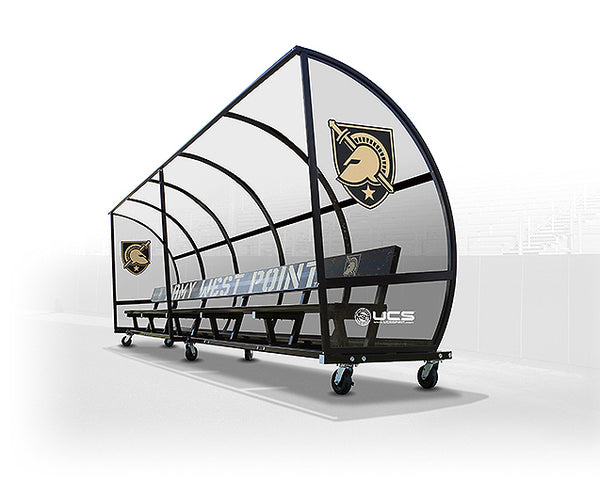 Ultimate Soccer Seating Shelter (Aluminum Bench) - Athletic Facilities ...