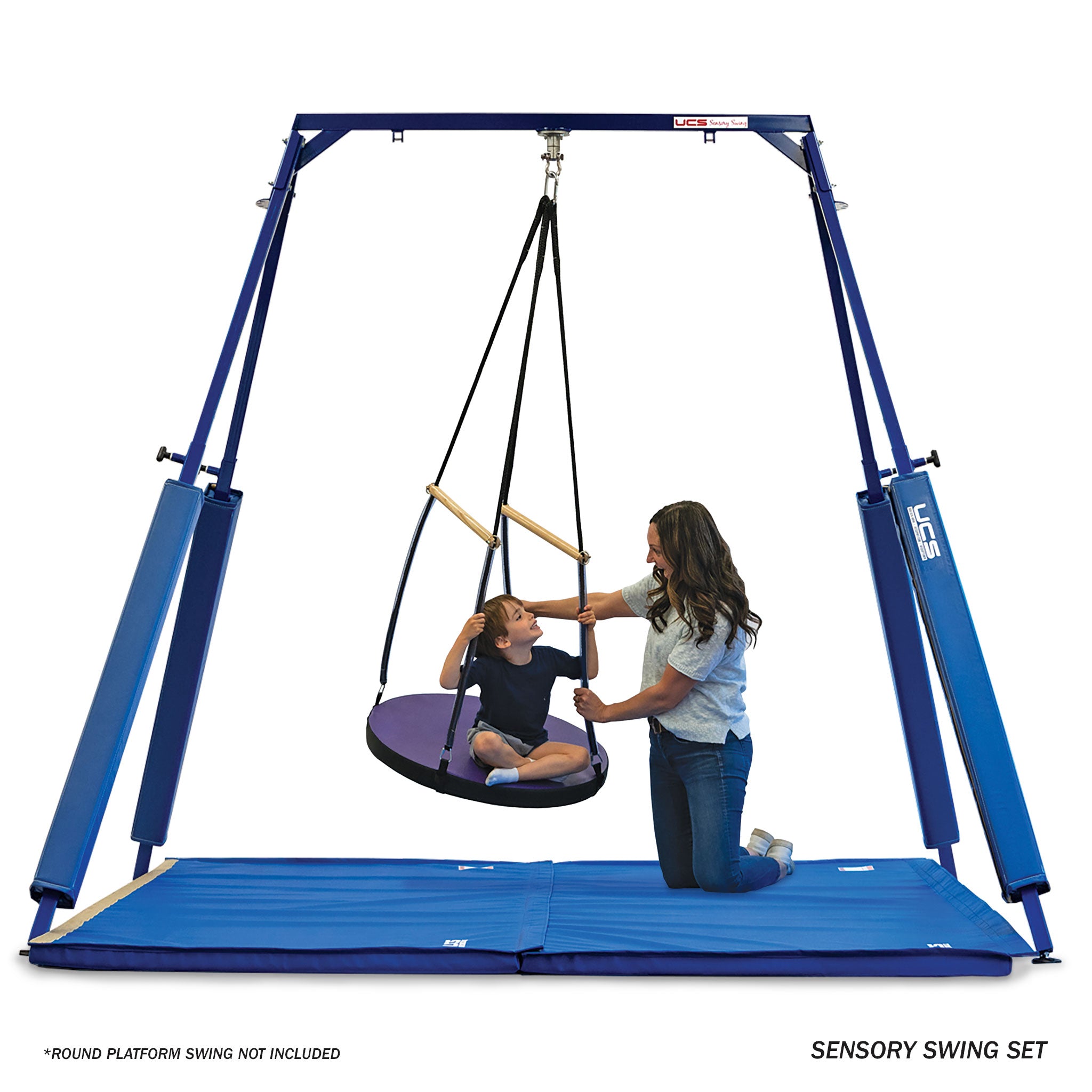 Sensory Swing Swivel Frame Set: Pads & Mats Included| UCS Spirit ...