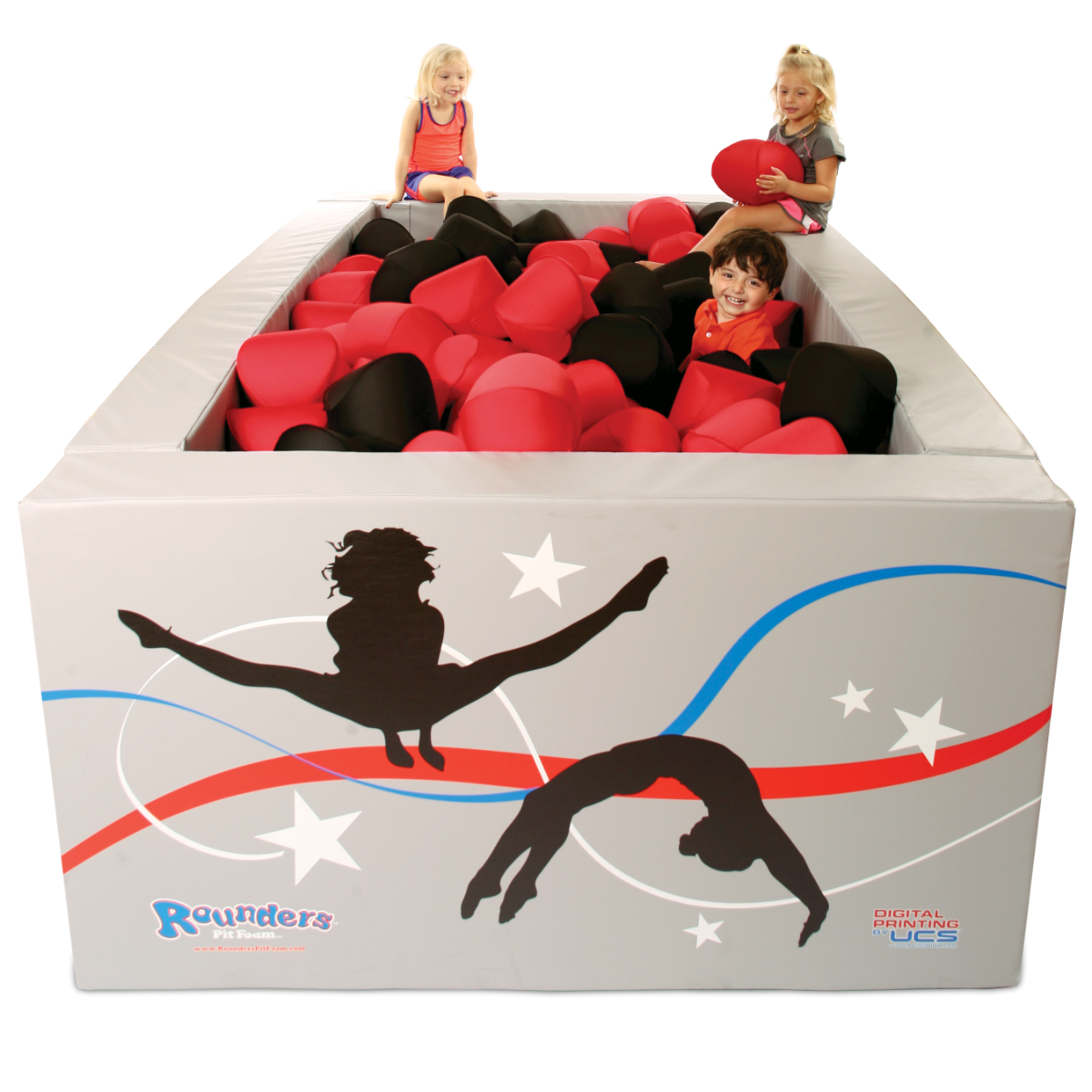 Sensory Foam Pit: Rounders™ Modular | UCS Spirit - Gymnastics & Soft ...